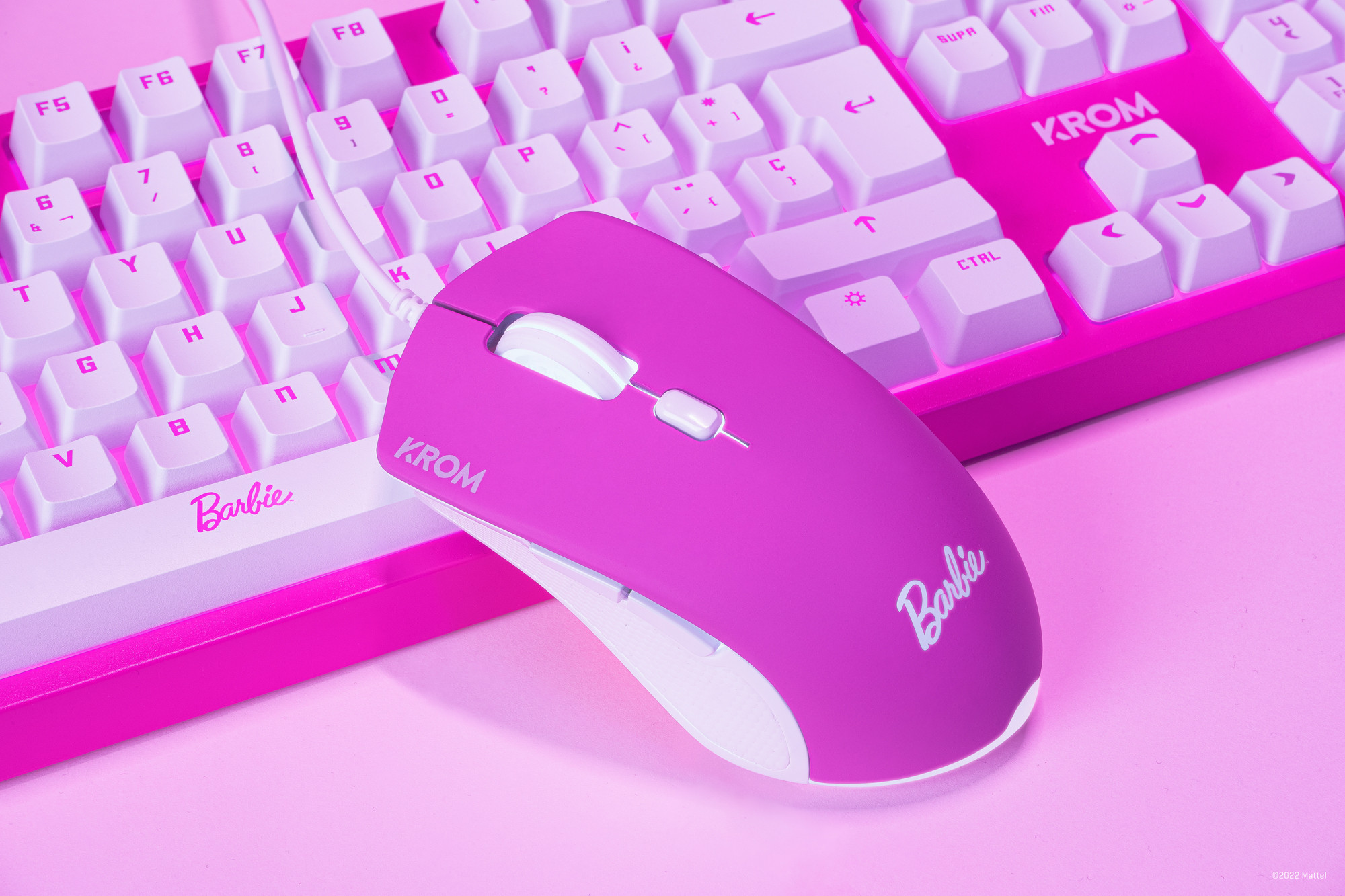 Krom KANDY - 3 in 1 Gaming Combo x Barbie™ - Versus Gamers