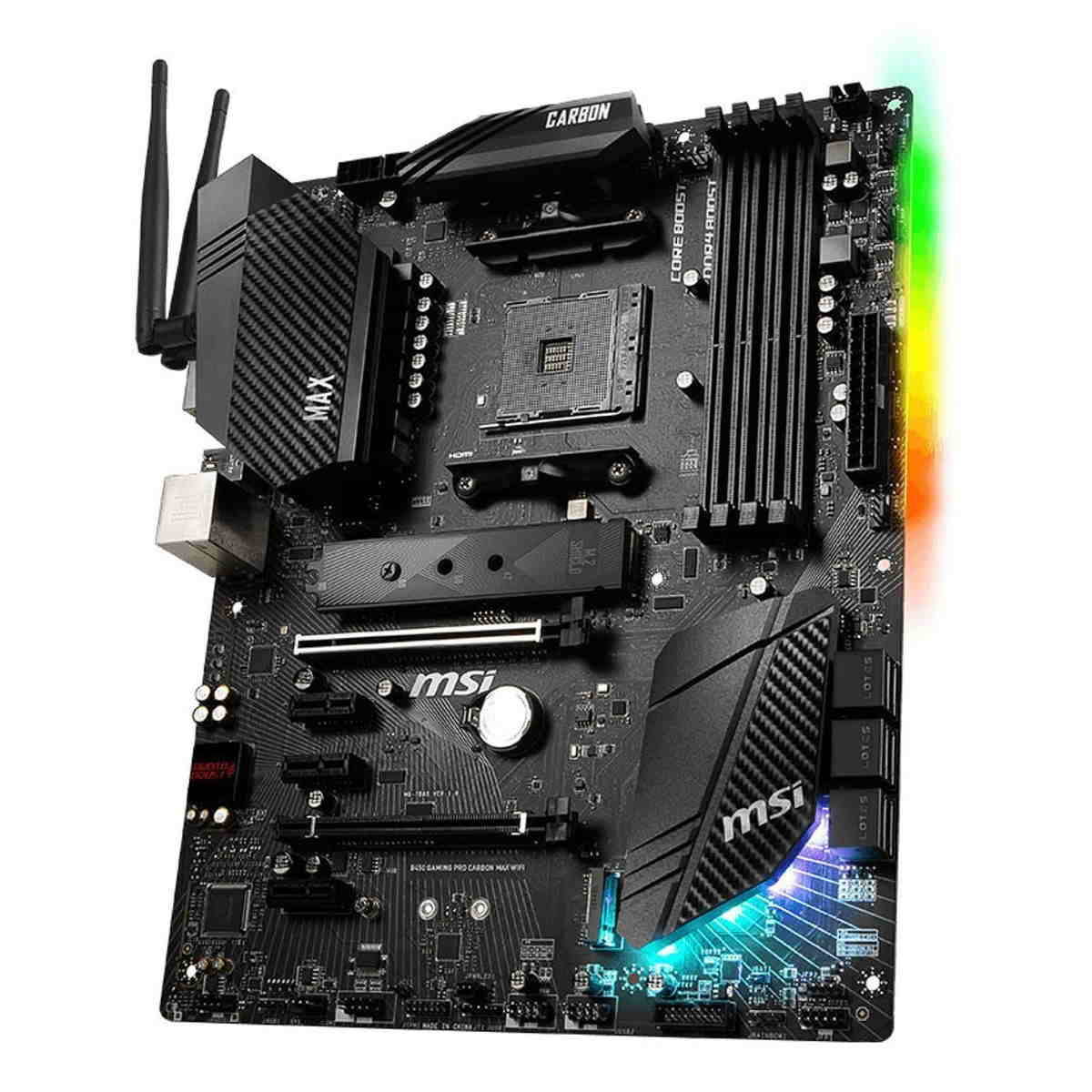 Placa Base ATX MSI B450 Gaming Pro Carbon Max Wifi - Versus Gamers