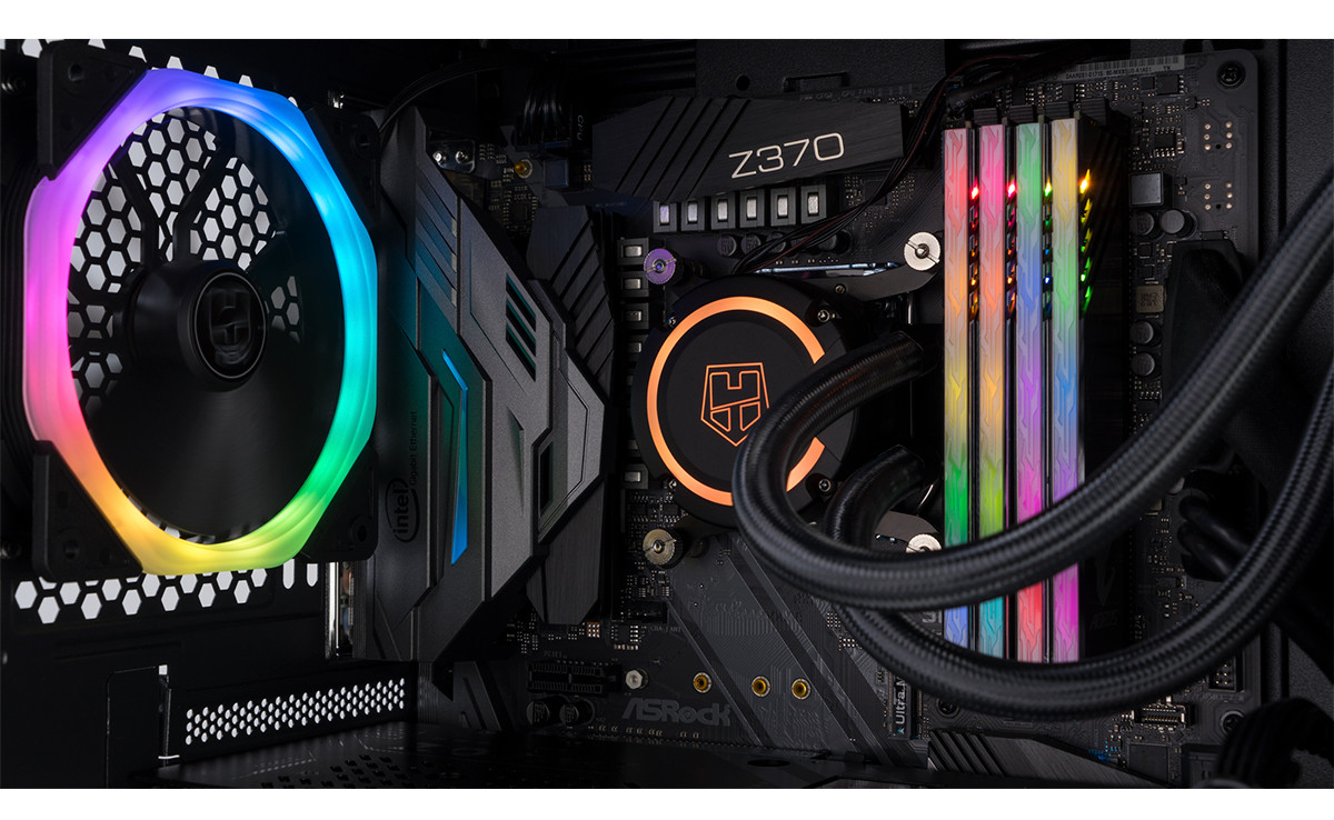 Nox Hummer S-FAN DUAL RING RAINBOW ARGB FAN - Versus Gamers